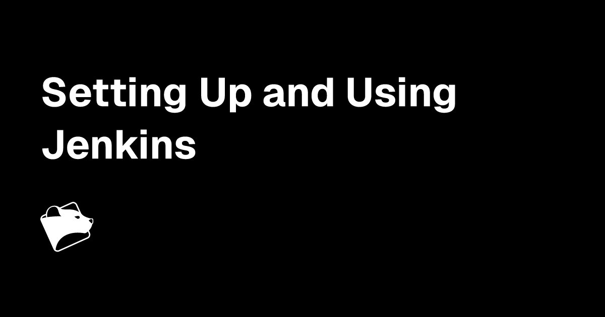 Setting Up and Using Jenkins | FOSSA Guides