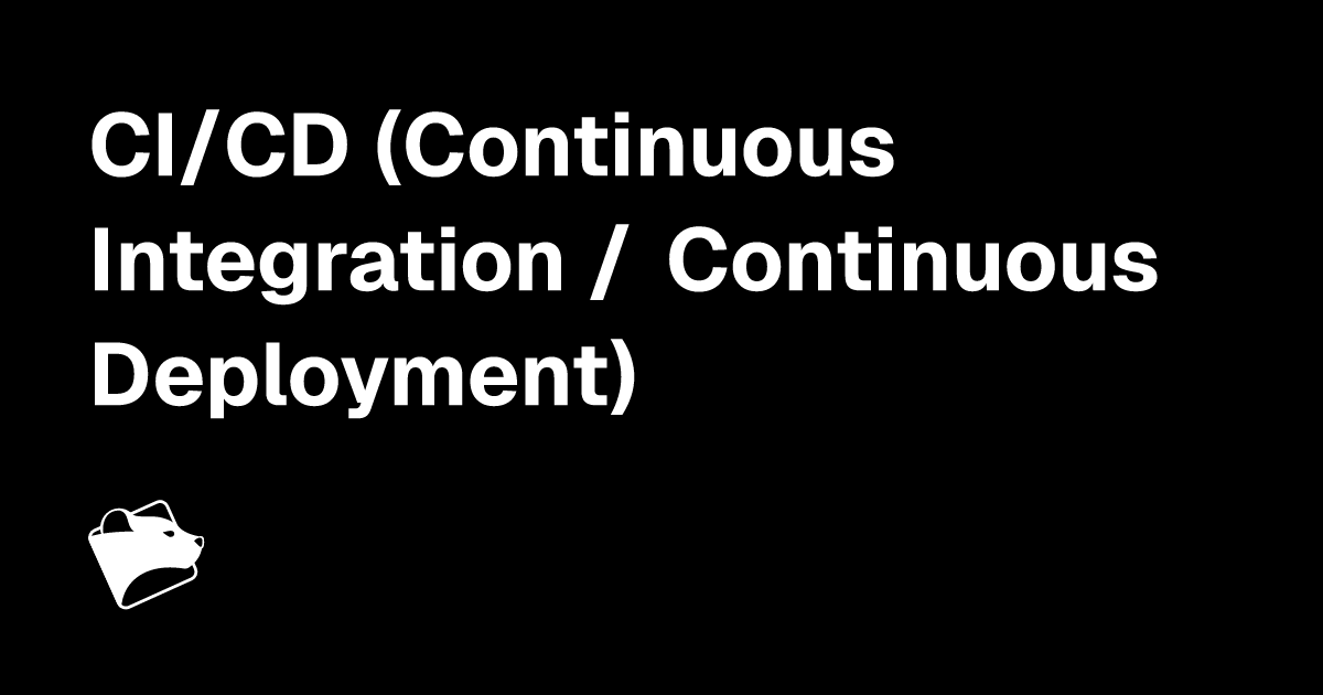 CI/CD (Continuous Integration / Continuous Deployment) | FOSSA Software ...